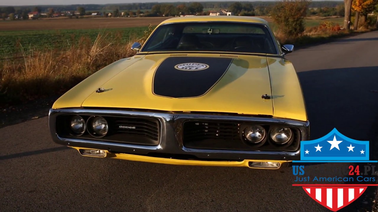charger sbee yellow 73 400 v8 - YouTube