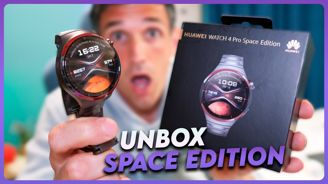 Huawei Watch 4 PRO "SPACE EDITION" | Unboxing e IMPRESIONES ...