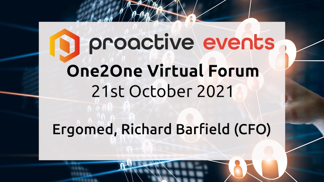Ergomed PLC (LON:ERGO) Presenting at the Proactive One2One virtual ...