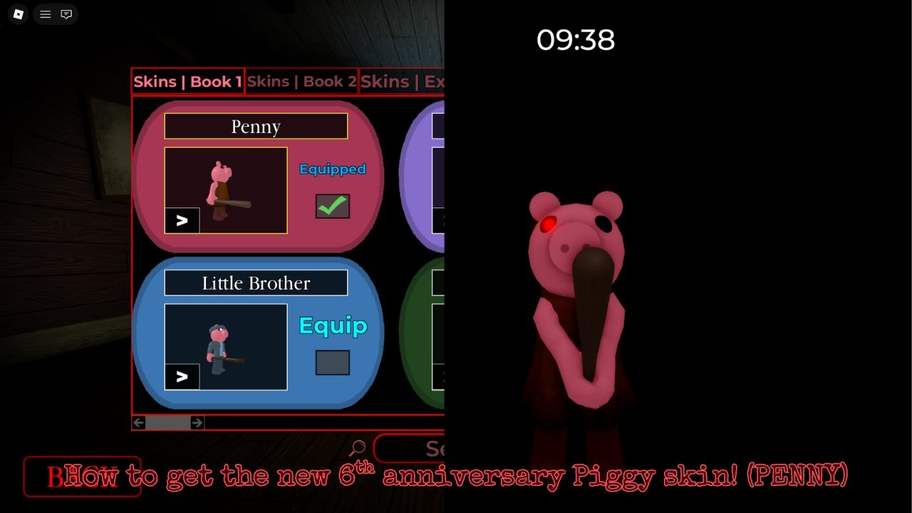 HOW TO GET THE NEW 6TH ANNIVERSARY SKIN IN PIGGY! (Penny) | Piggy ...