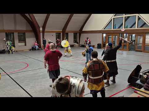 Flaming Gryphon Fight Practice 1/15/26 - YouTube