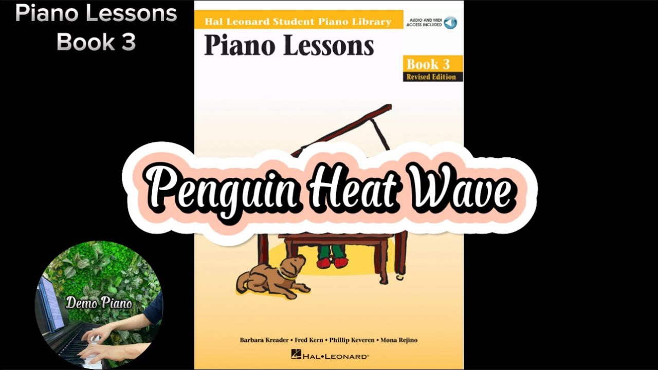 Penguin Heat Wave (P30) | Hal Leonard Student Piano Library, Piano ...