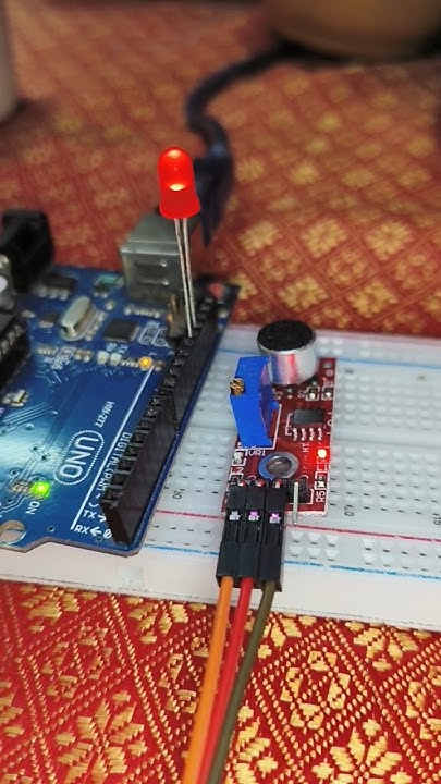 Clap control led using Arduino 🚨GSN Creations #shorts #youtubeshorts #youtube #arduino #college ...