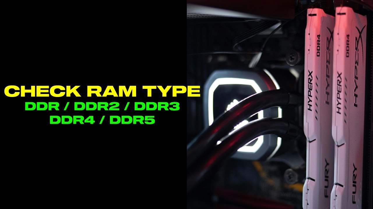 How To Check Ram Type Ddr Ddr2 Ddr3 Ddr4 Ddr5 In Laptop Or Desktop 8570