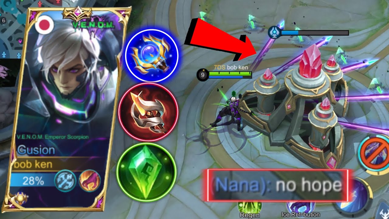 CRAZY EPIC COMEBACK! HARD GAME GUSION VENOM VS LIGHTBORN @Letuzawa ...