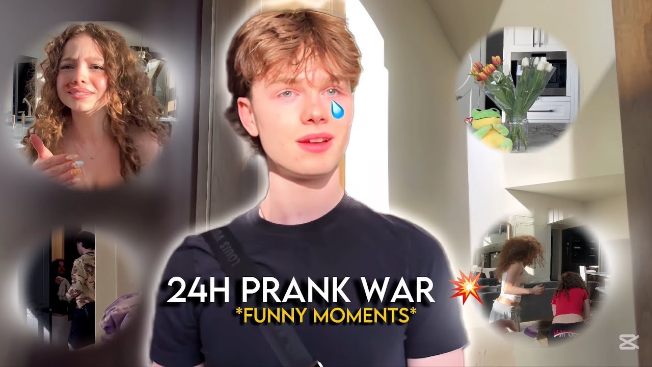 Kalogeras Sisters PRANKING NOAH FOR 24 HOURS ! | funny moments - YouTube