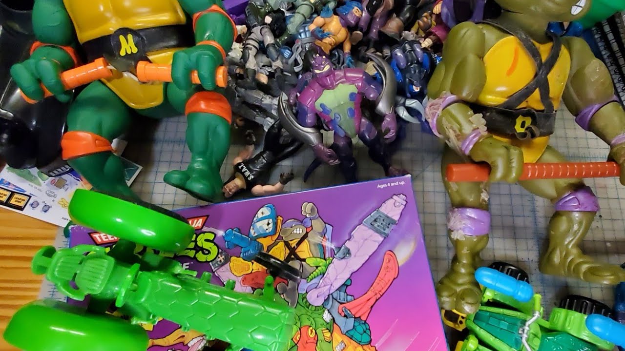 Tmnt haul vintage modern - YouTube