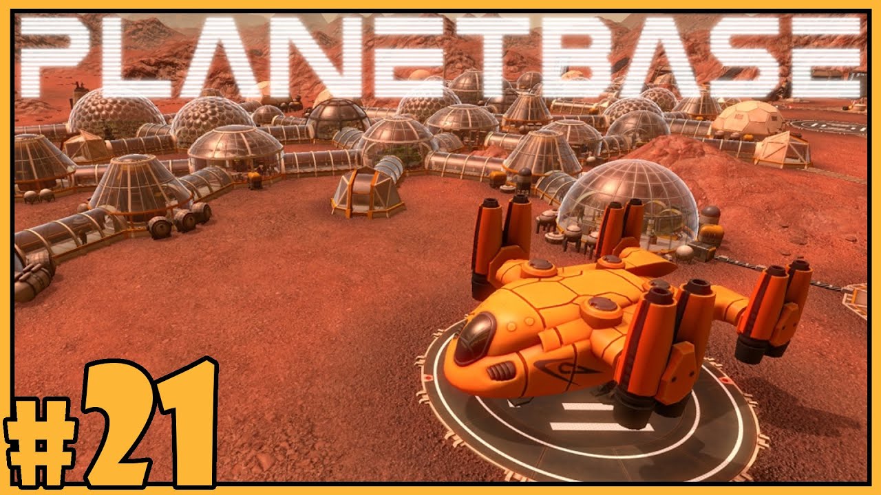 Let's Play Planetbase Gameplay - Part 21 - Multi-Dome - YouTube