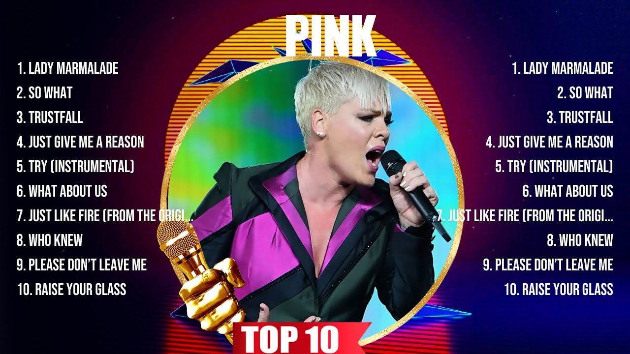 Pink Greatest Hits Full Album ️ Full Album ️ Top 10 Hits of All Time ...