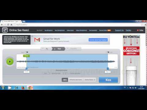 Online, MP3 den kesip iphone zil sesi yapmak