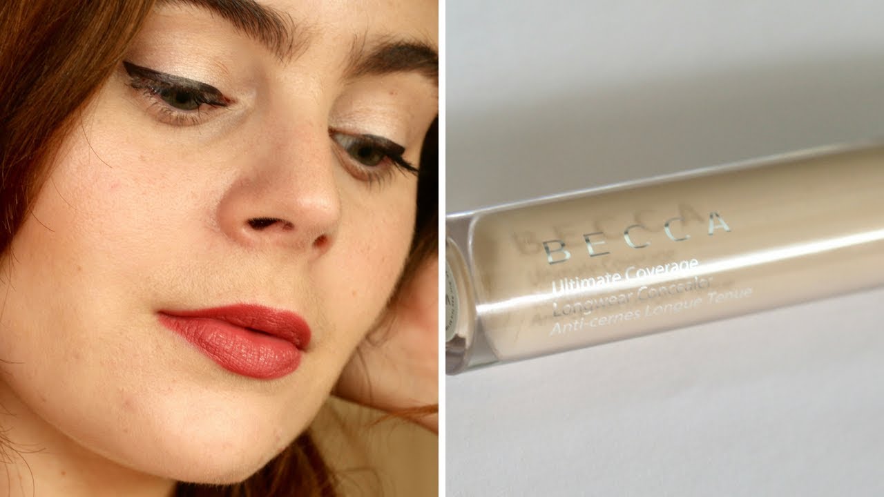 BECCA Ultimate Coverage Longwear Concealer Review & Demo - YouTube