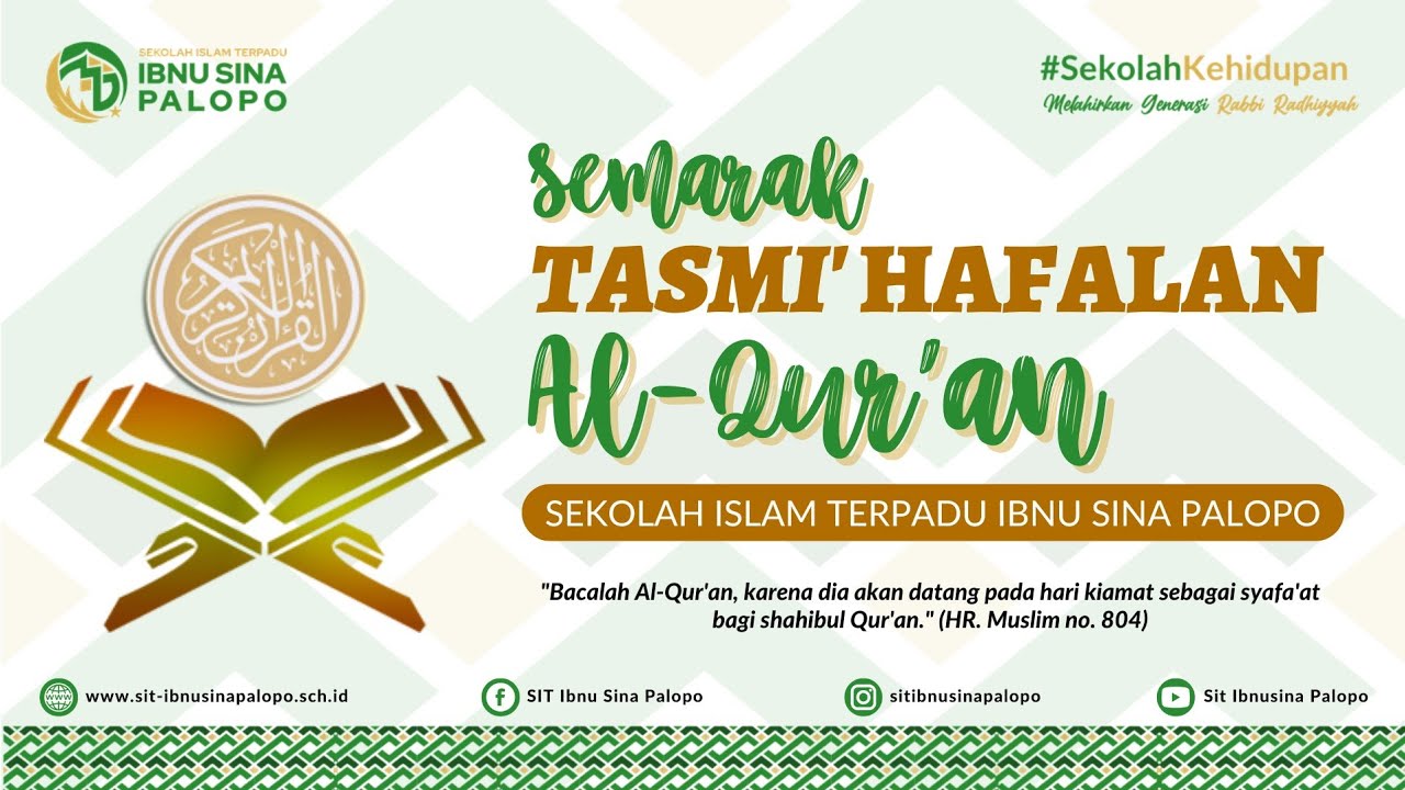 TASMI' HAFALAN AL-QUR'AN JUZ 30 SDIT IBNU SINA PALOPO - YouTube
