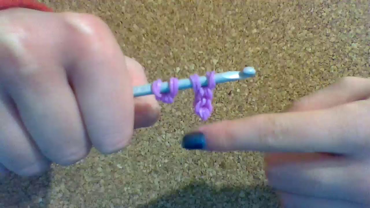 Easy Loom Less Rainbow Loom Fish! - YouTube