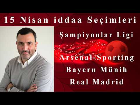 15 Nisan Çarşamba Şampiyonlar Ligi İddaa Tahminleri #iddaa  #iddaatahminleri #şampiyonlarligi