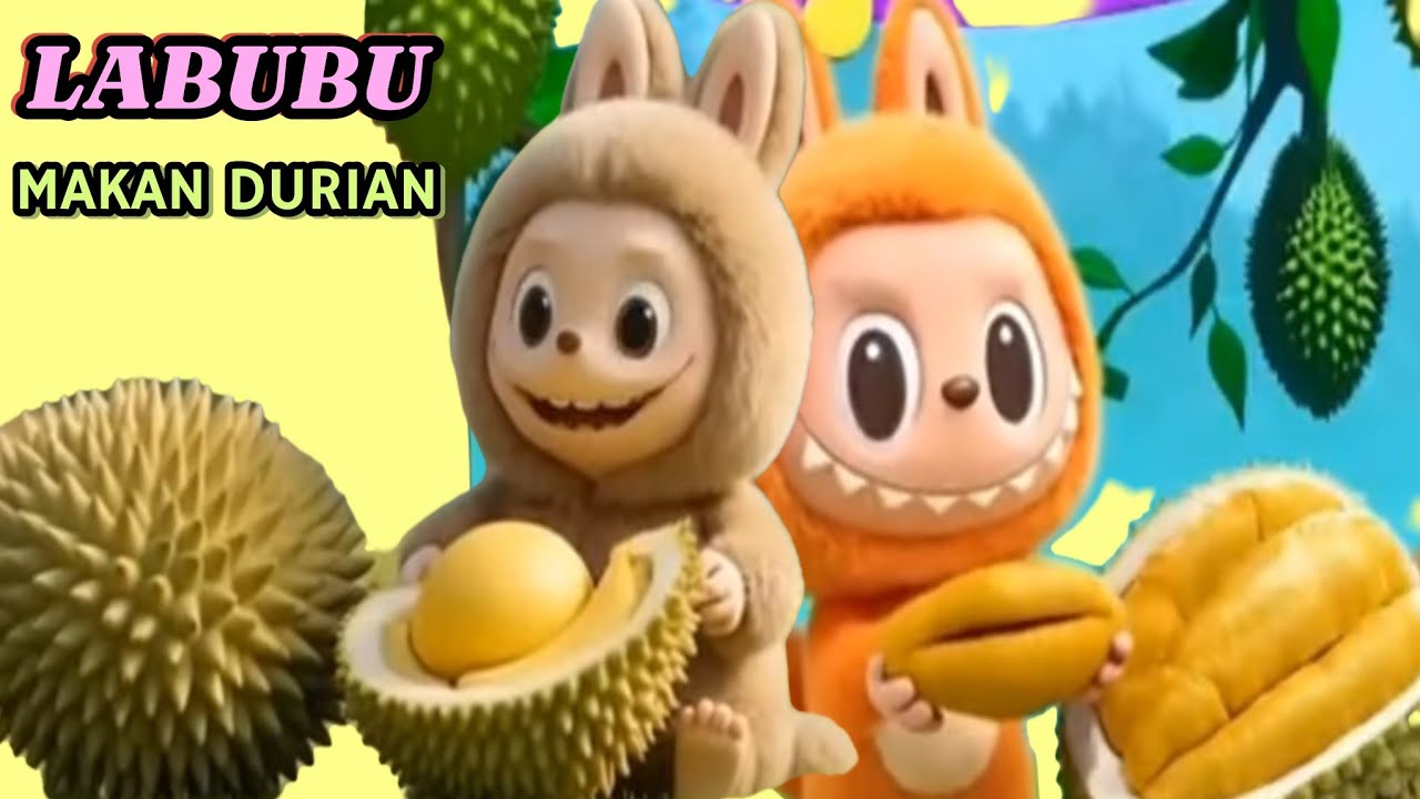 LABUBU SUKA MAKAN DURIAN MANIS - LAGU LABUBU - LAGU ANAK ANAK - YouTube