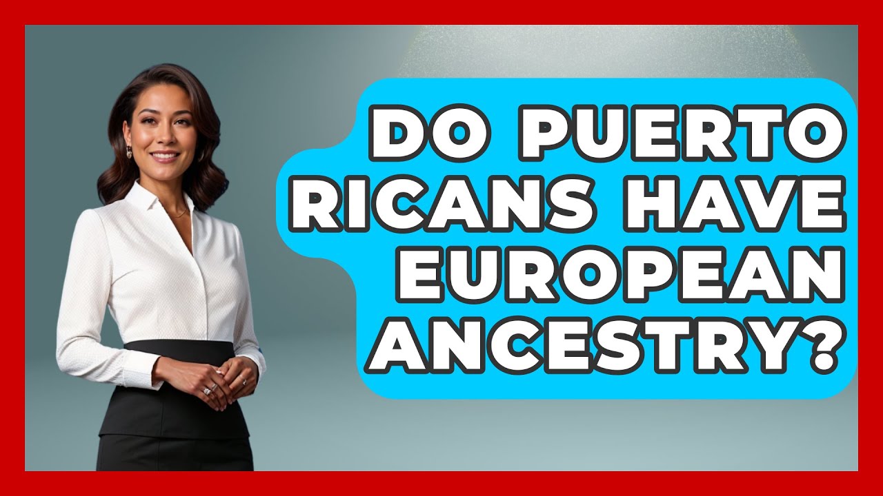 Do Puerto Ricans Have European Ancestry? - The Caribbean Expert - YouTube
