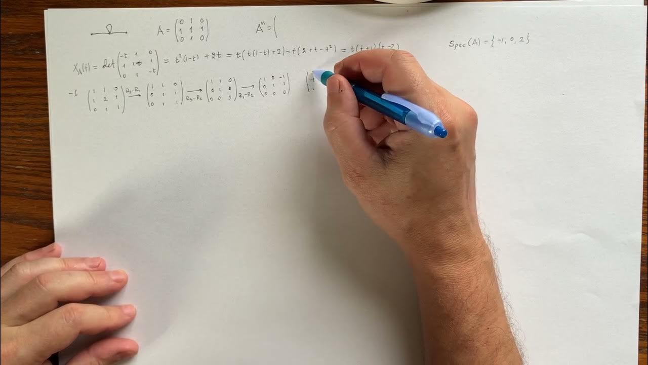 Counting paths in a graph - YouTube