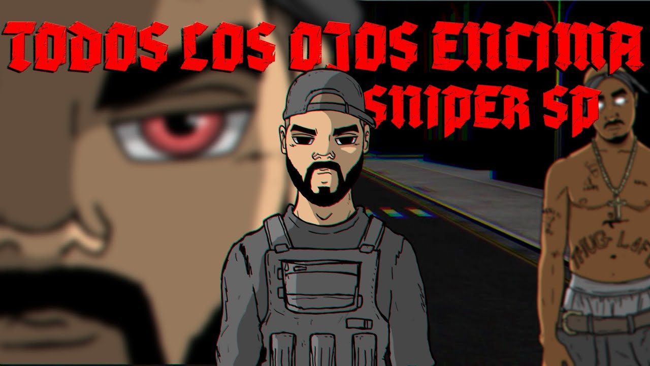 Sniper Sp - To' Los Ojos Encima [Lyrics Video] - YouTube