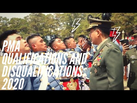 PMA Qualifications and Disqualifications 2020!!! - YouTube