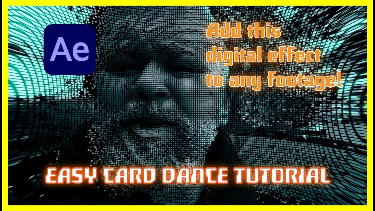 Easy Card Dance Tutorial - Adobe After Effects - YouTube