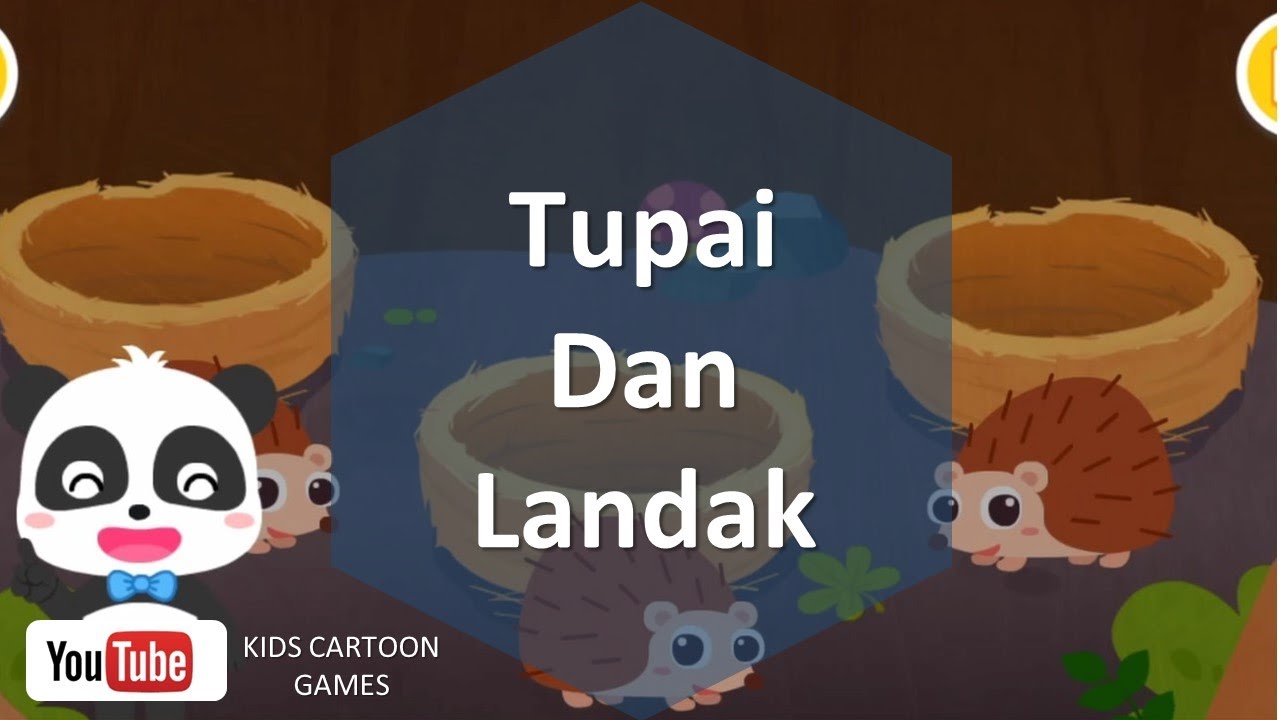 Game petualangan hutan Tupai dan landak - YouTube