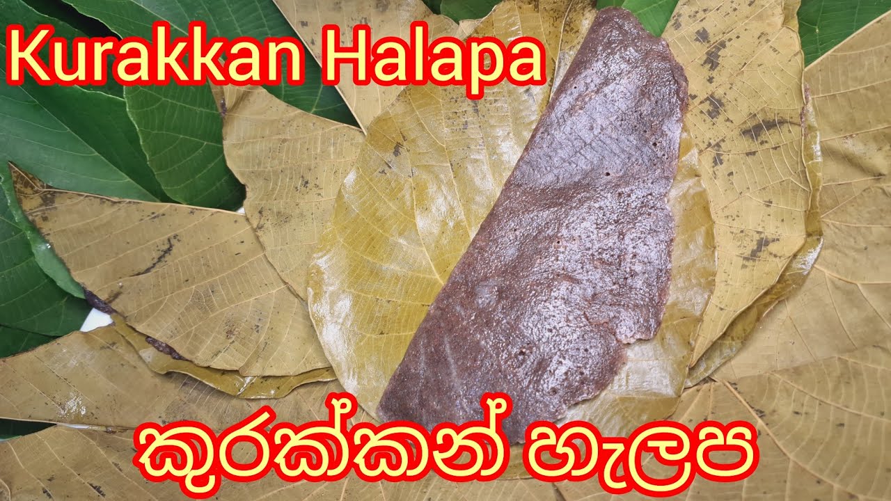 Healthy Kurakkan Halapa ගුණපිරි කුරක්කන් හැලප Youtube