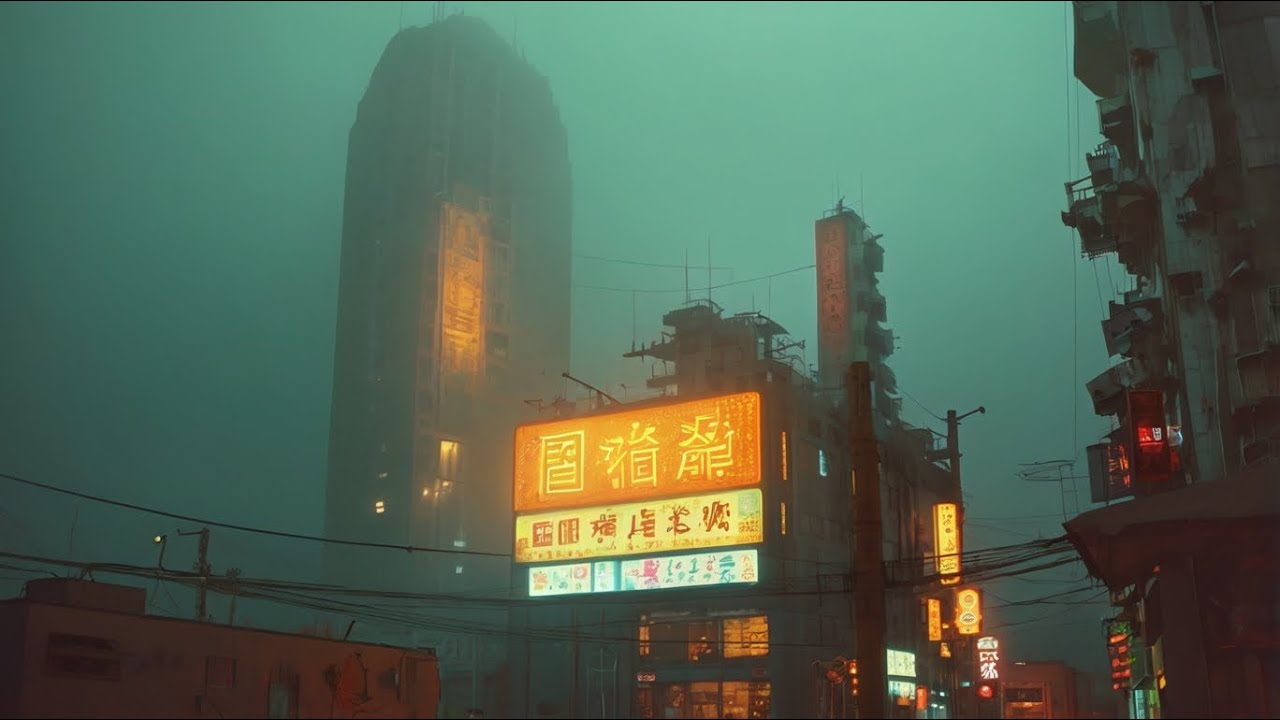 Neon Ashes - Dystopian Atmospheric Dark Ambient - Post Apocalyptic Ambient Journey - YouTube
