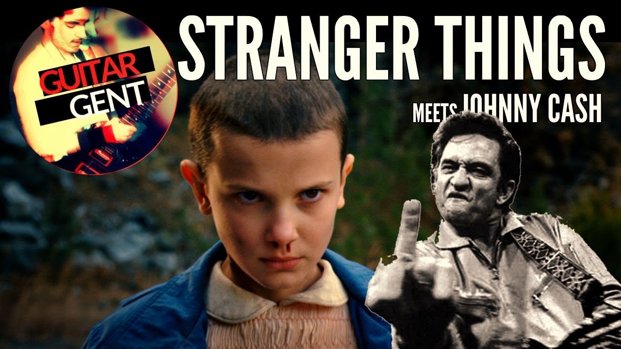 STRANGER THINGS Goes COUNTRY! | Johnny Cash Style Guitar Cover - YouTube