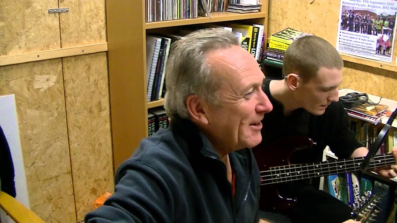 Tell Him acoustic version by Hello bass player Vic Faulkner - YouTube