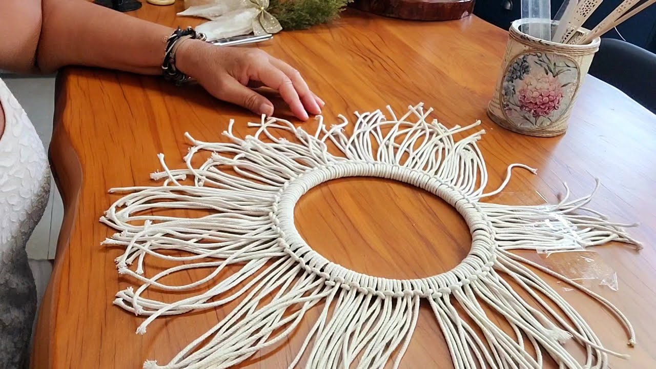 Guirlanda em MACRAMÊ-Tutorial - YouTube