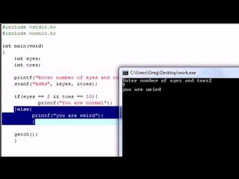 C Programming beginners Tutorial 10 - Logical Operators - YouTube