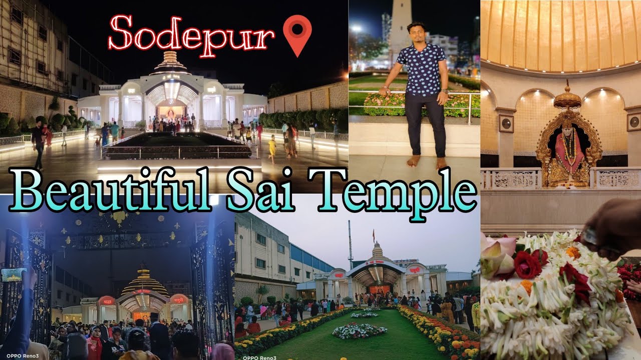 sai Baba mandir \\ sodepur sai baba temple🙏🏼#ayushthakur1166 #saibaba # ...