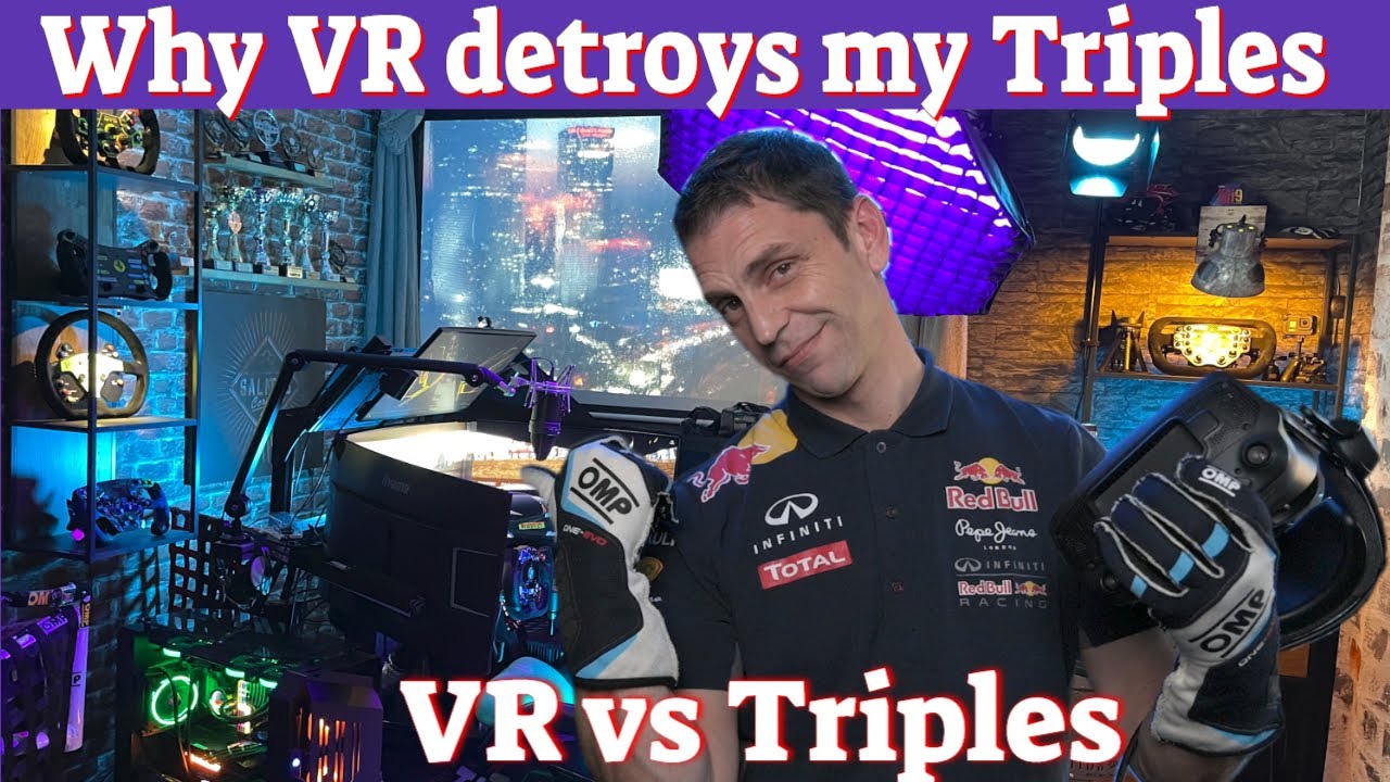 How to choose VR headset vs Triple monitors setup! THE REAL DIFFERENCES ...