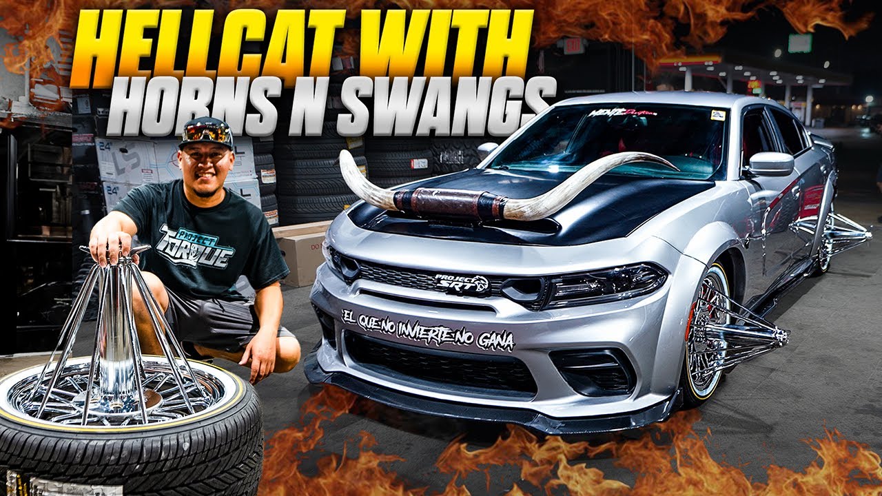 We put Swangas on the Hellcat! 🚀🤟🏼 - YouTube