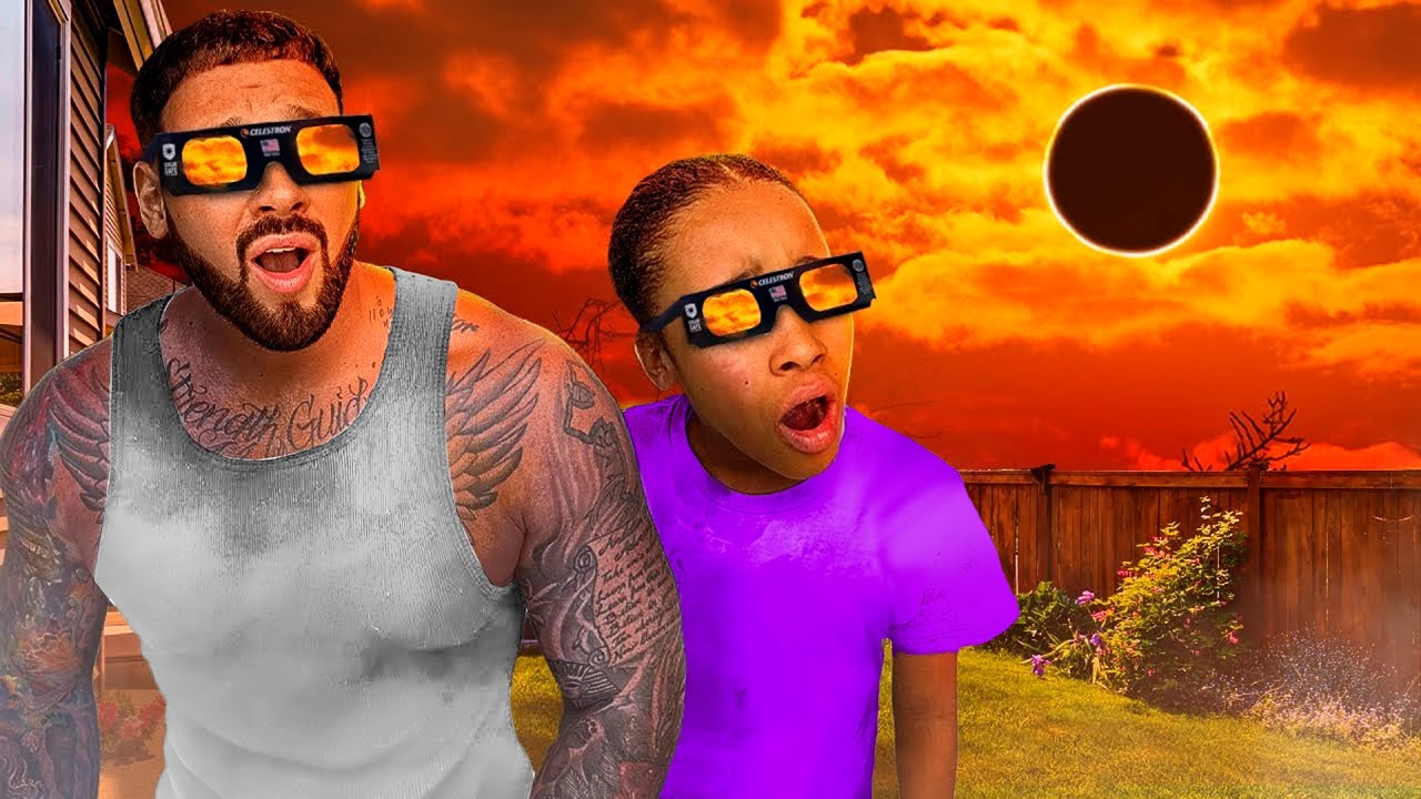 WE SURVIVED A SOLAR ECLIPSE 🌞🌓 - YouTube