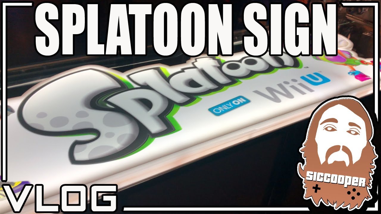 Splatoon Sign Wired & Works + Another Rare Game Boy Game! | SicCooper ...