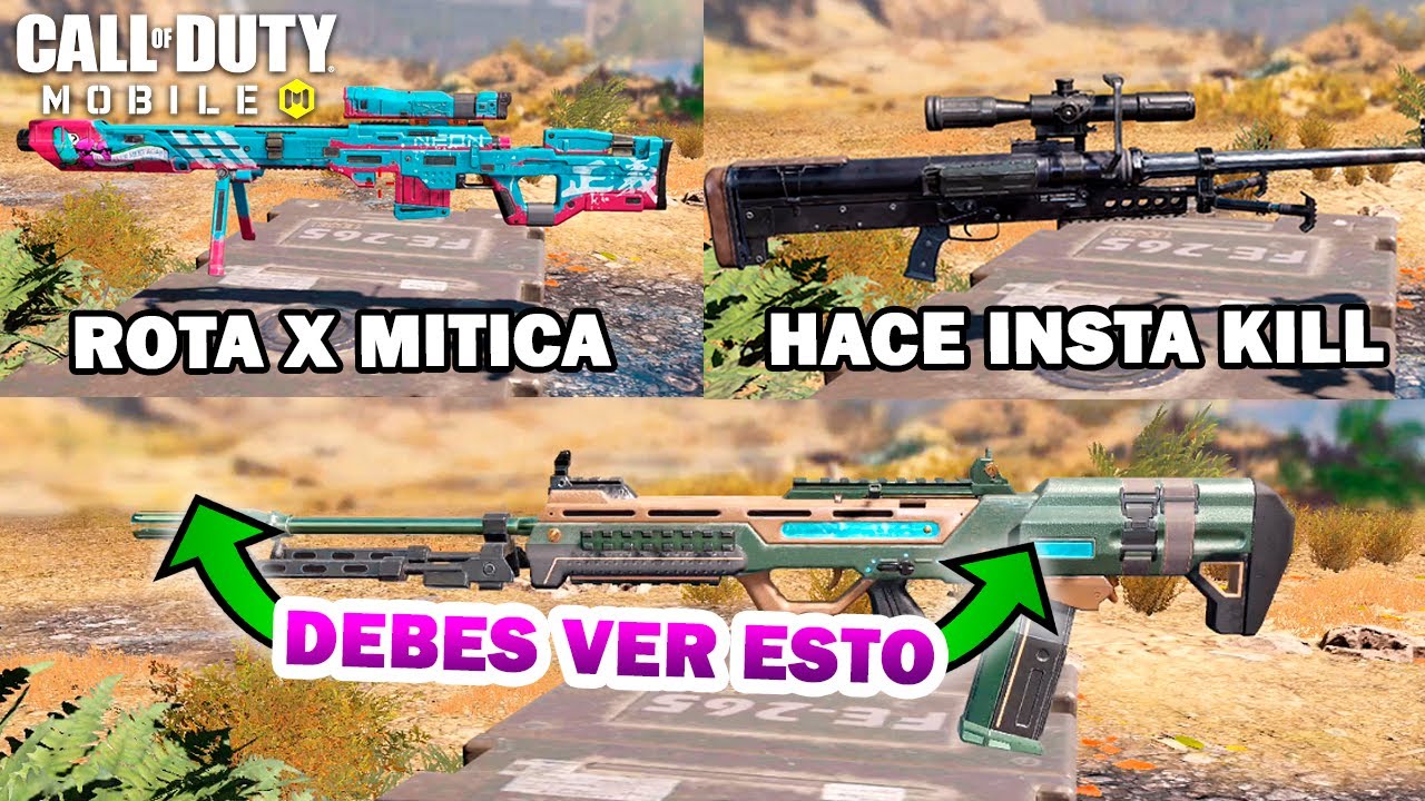 INSTA KILL EN BR UNA LOCURA! SEGUN FILTRACIONES ESTAS SON LAS ARMAS MAS ...