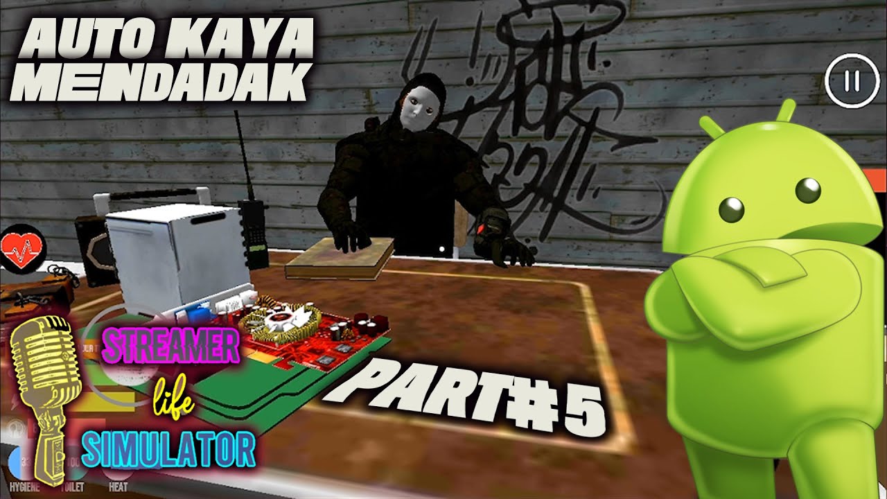 MENAMBANG BITCOIN BIKIN CEPAT KAYA - STREAMER LIFE SIMULATOR ANDROID ...