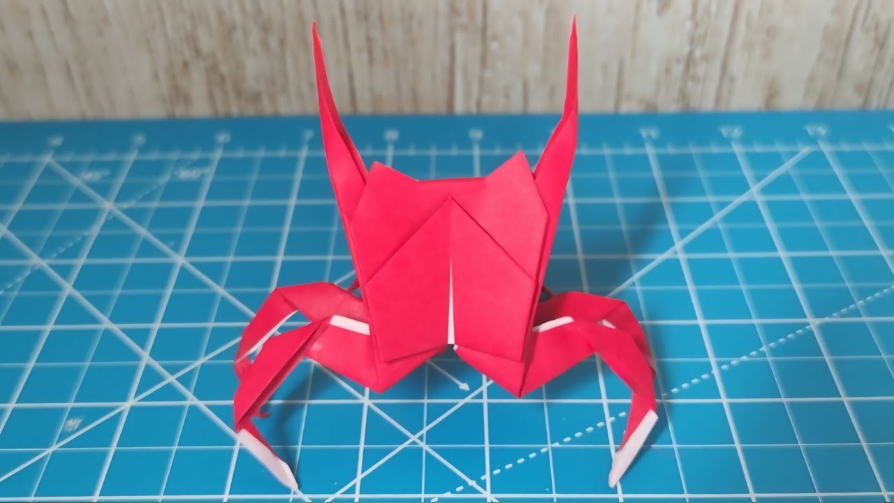 Tutorial Origami Kepiting Seni Lipat Kertas yang Gampang dan Seru - YouTube
