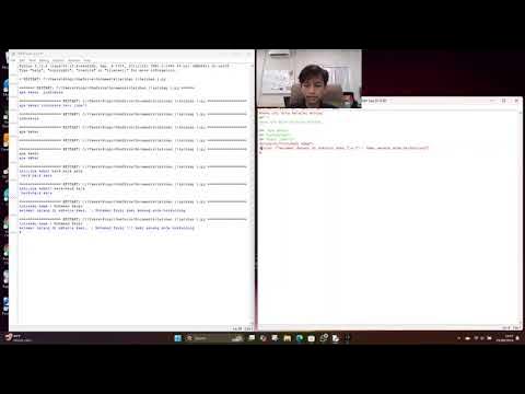 PEMROGRAMAN KOMPUTER, PYTHON DASAR #1 NUMBER & #2 STRING DAN INPUT - YouTube