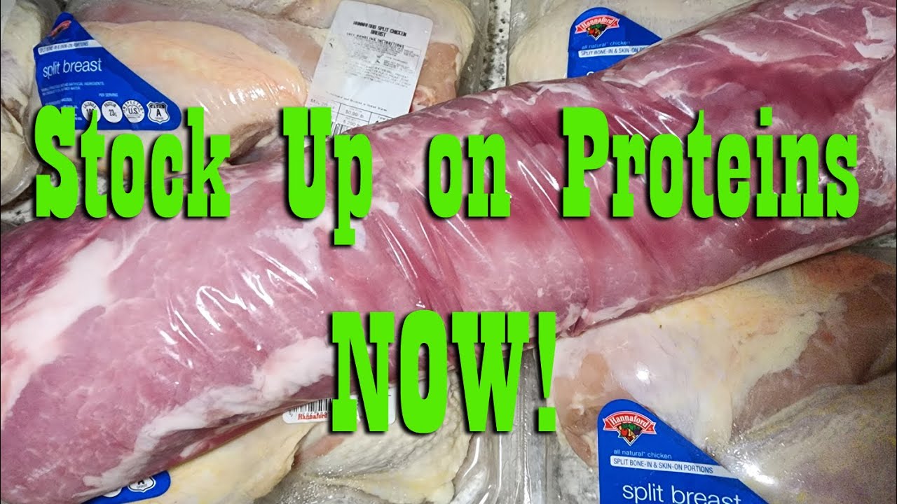 $50 Budget Meat Stock Up ~ Food Storage Preparedness - YouTube