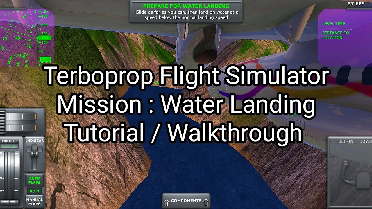 TFS Mission : Water Landing Tutorial / Walkthrough - YouTube