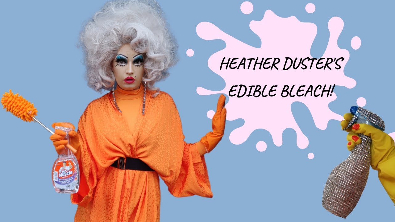 Heather Duster's edible bleach! - YouTube