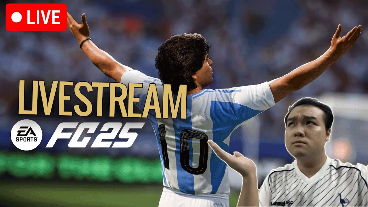 Sủi stream comeback | Livestream FC 25 - YouTube