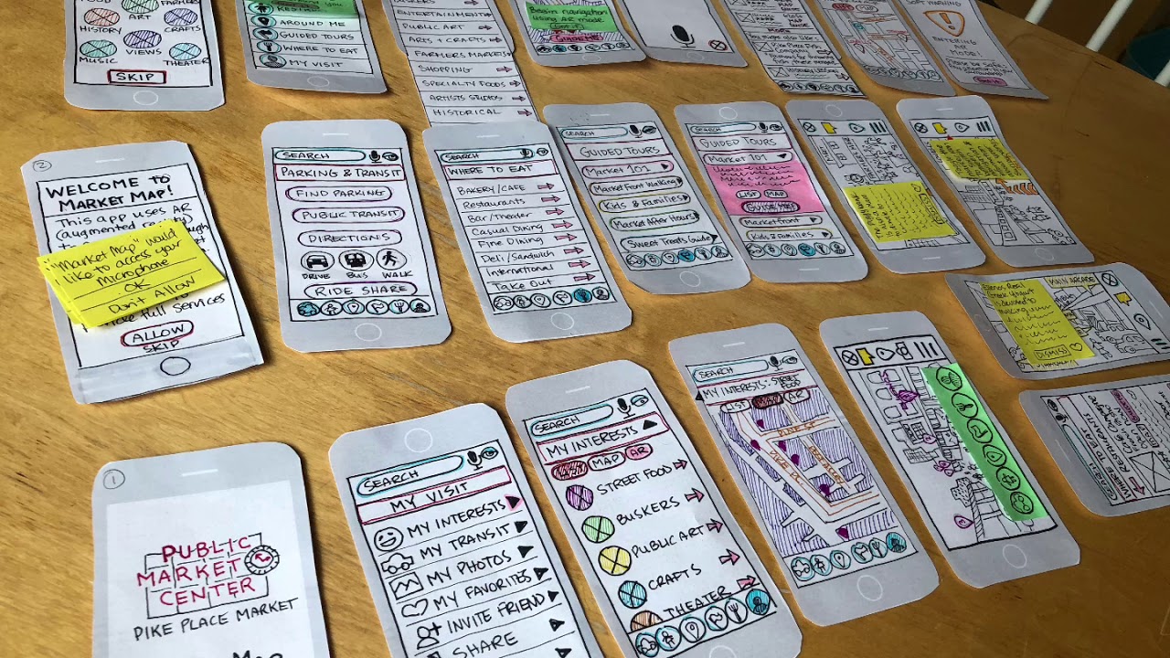 Paper Prototyping an App Concept - YouTube