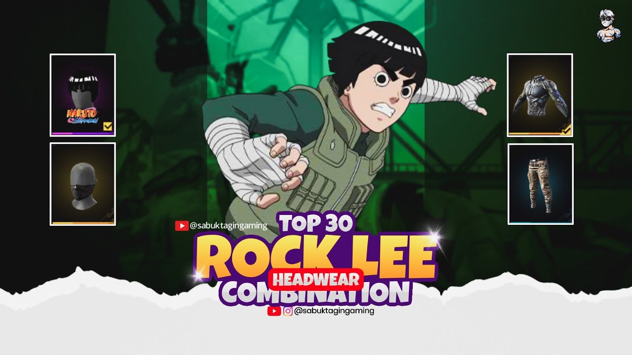 TOP 30 BEST DRESS COMBINATION WITH ROCK LEE HEADWEAR ! NEW ROCK LEE ...