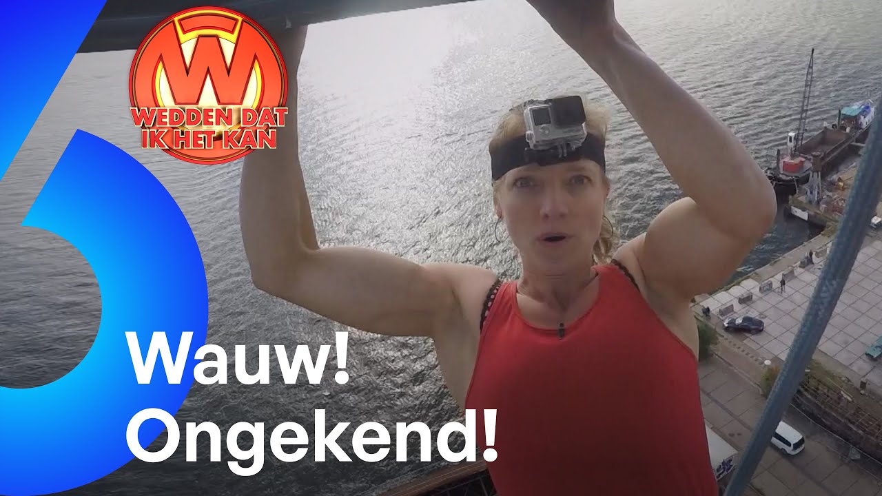 Op GROTE HOOGTE KLIMMEN met alleen VINGERTOPPEN | CLASSICS: Wedden dat ...