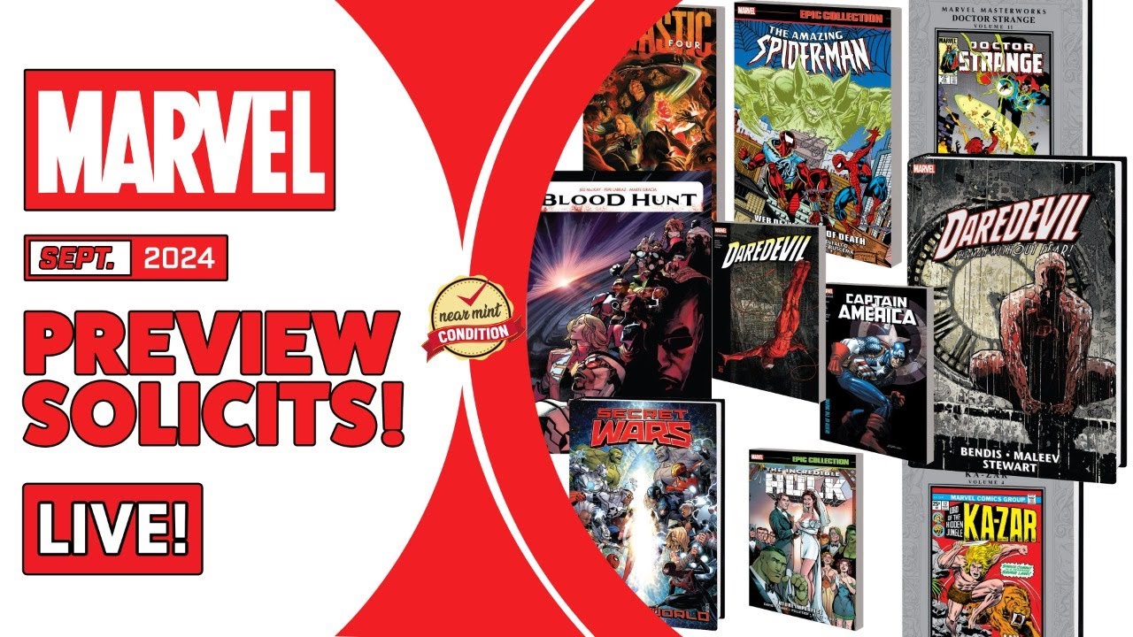 Marvel Comics Previews September 2024 | Omnibus | Epic Collections ...