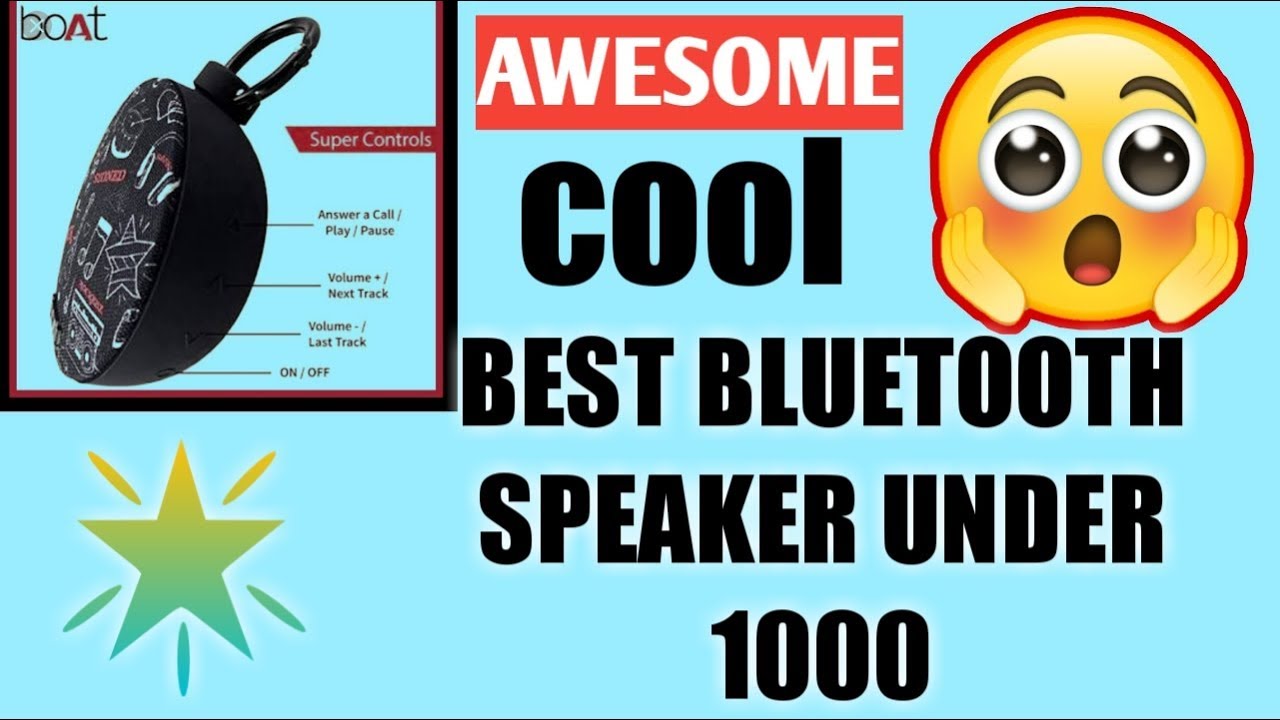 Best Bluetooth speaker under 1000 rupees - YouTube