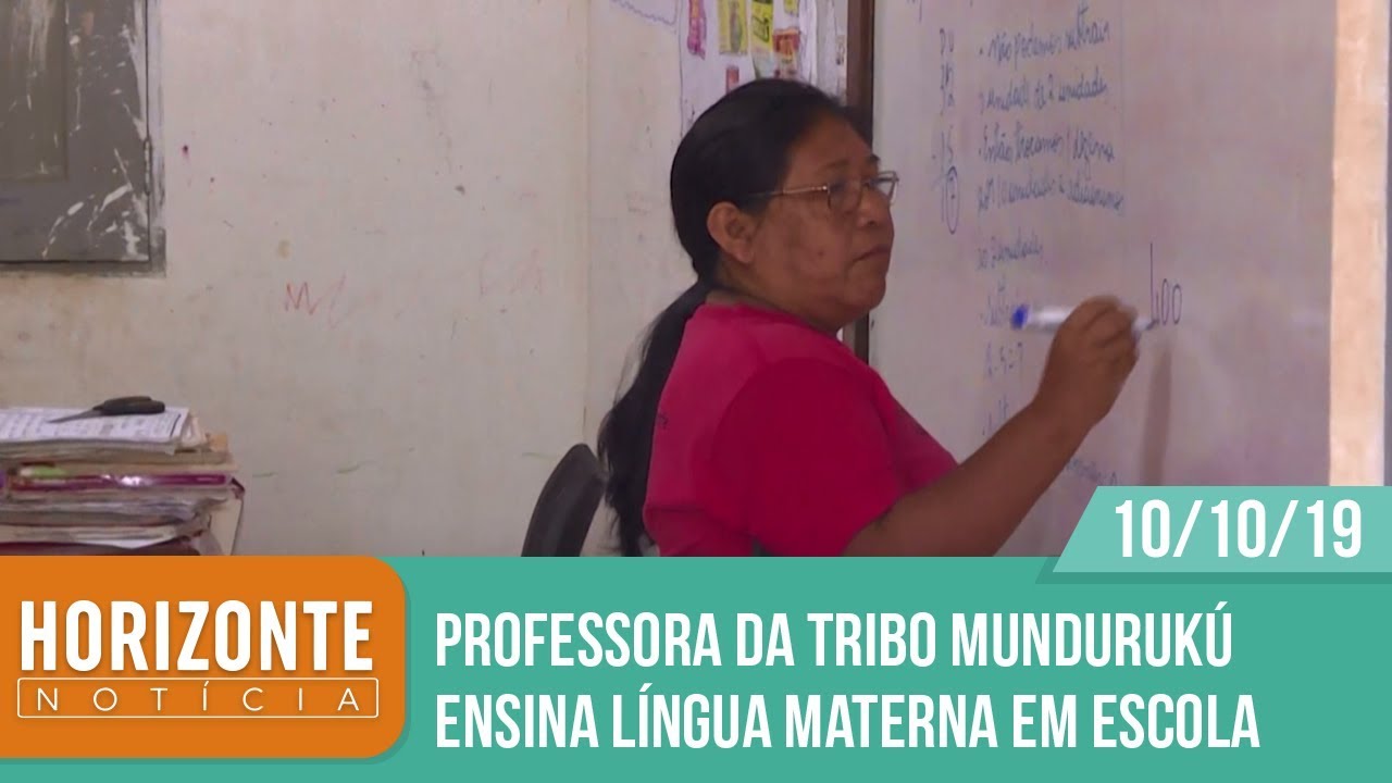 Horizonte Notícia - Professora da tribo Mundurukú ensina língua materna ...